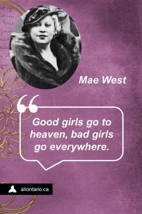 Witty Wisdom of Mae West - Mae West Quotes - AllOntario