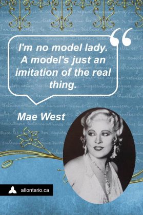 Witty Wisdom of Mae West - Mae West Quotes - AllOntario