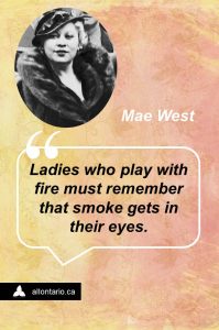 Witty Wisdom of Mae West - Mae West Quotes - AllOntario