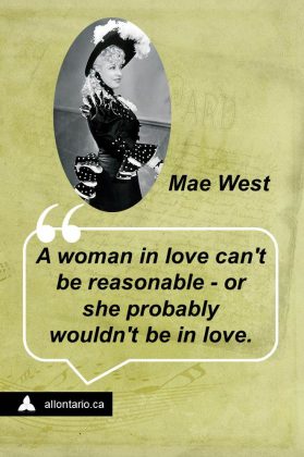Witty Wisdom of Mae West - Mae West Quotes - AllOntario