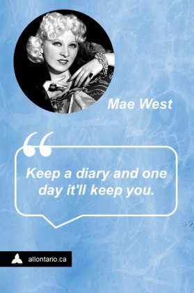 Witty Wisdom of Mae West - Mae West Quotes - AllOntario