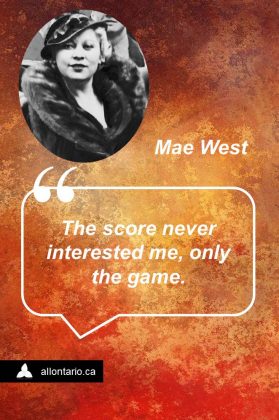Witty Wisdom of Mae West - Mae West Quotes - AllOntario