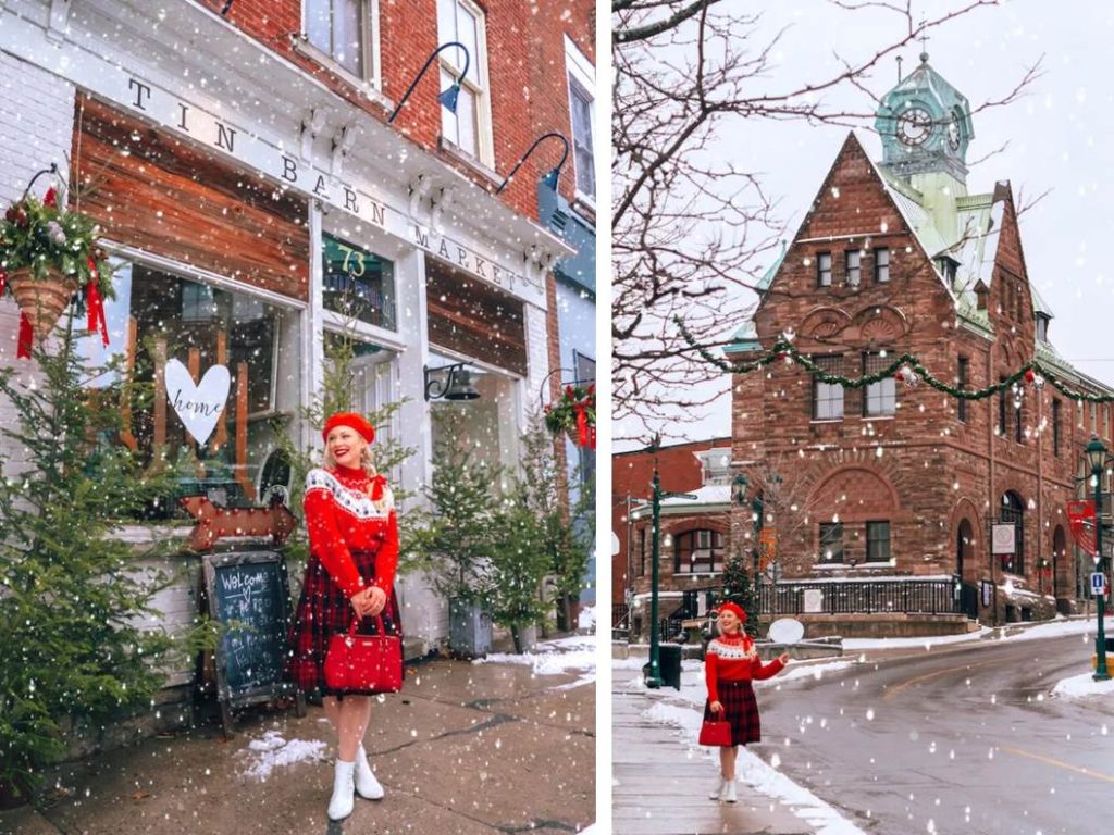 20 Ontario towns with magical Christmas street decorations - AllOntario